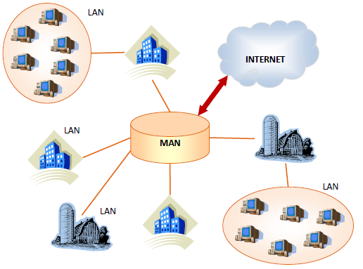 Network types & topologies